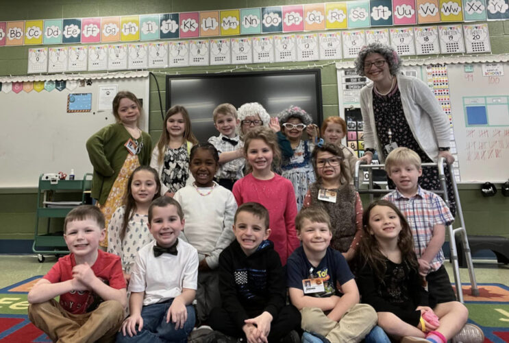 Students at JS Elementary celebrate 100th day of school | News, Sports, Jobs - The Express
